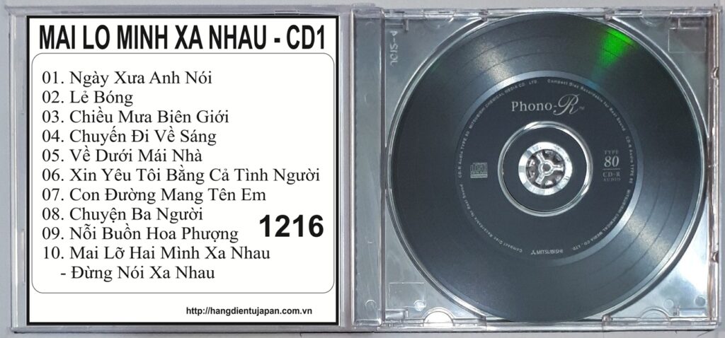 1216. ASIA 166 – CHE LINH, THANH TUYEN – MAI LO MINH XA NHAU – CD1 ...