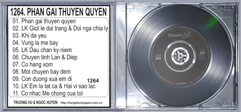 1264. ASIA 209 – TRUONG VU & NGOC HUYEN – PHAN GAI THUYEN QUYEN – Hang Dien Tu Japan