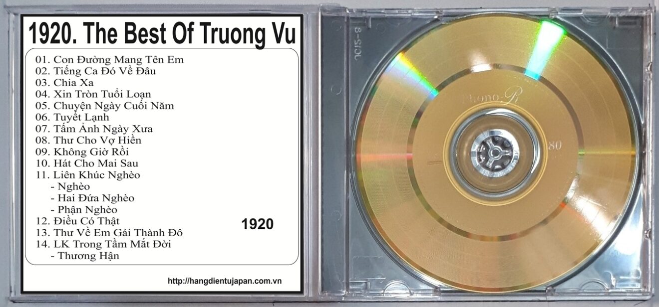 1920. TNCD478 – The Best Of Truong Vu – Hang Dien Tu Japan