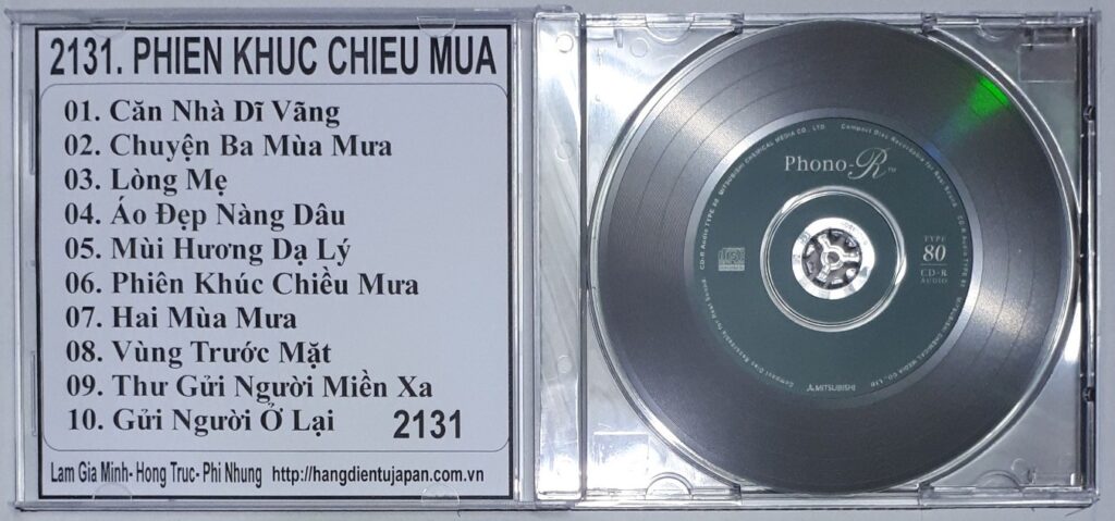 2131. CDCD044 – Lam Gia Minh- Hong Truc- Phi Nhung – Phien Khuc Chieu ...
