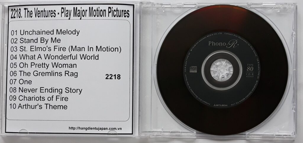 2218. The Ventures – Play Major Motion Pictures – Hang Dien Tu Japan