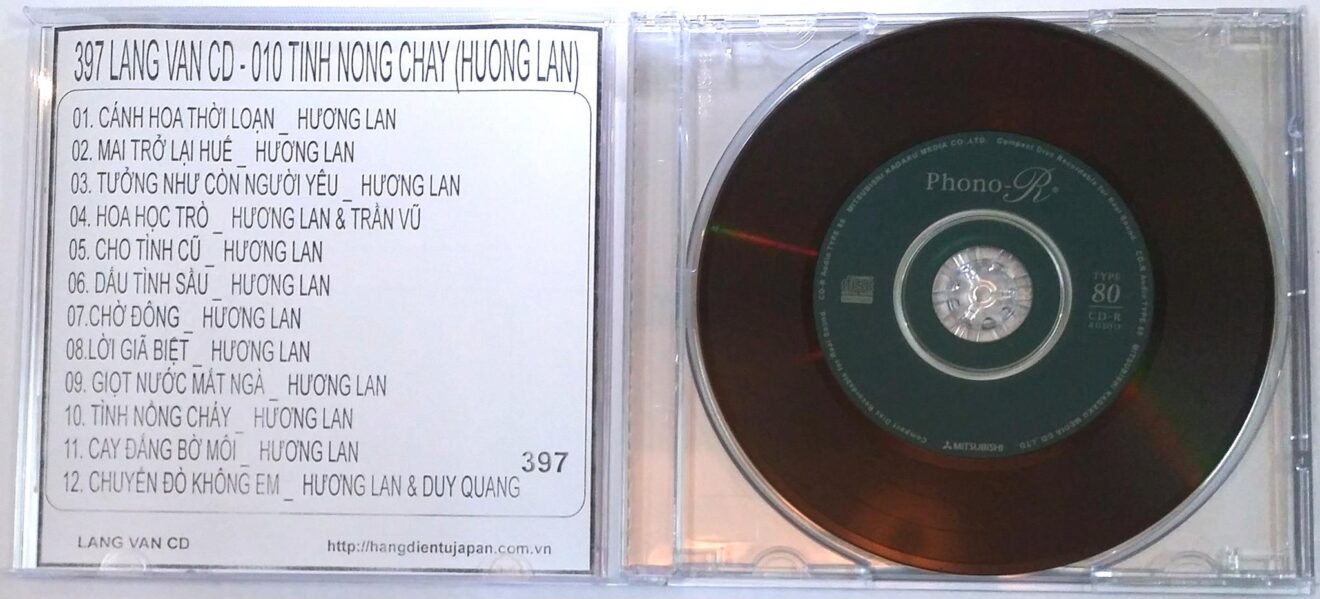 397 LANG VAN CD – 010 TINH NONG CHAY (HUONG LAN) – Hang Dien Tu Japan