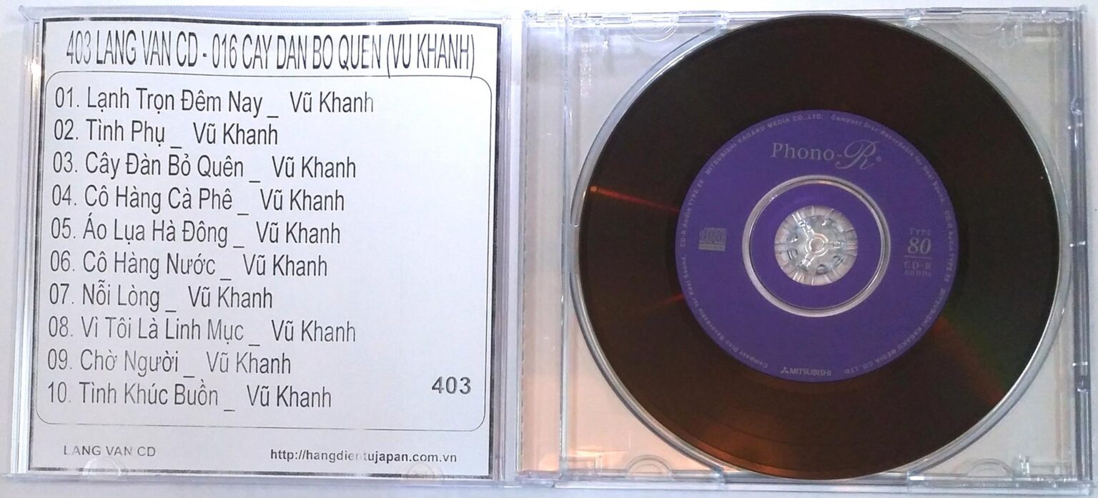 403 LANG VAN CD – 016 CAY DAN BO QUEN (VU KHANH) – Hang Dien Tu Japan