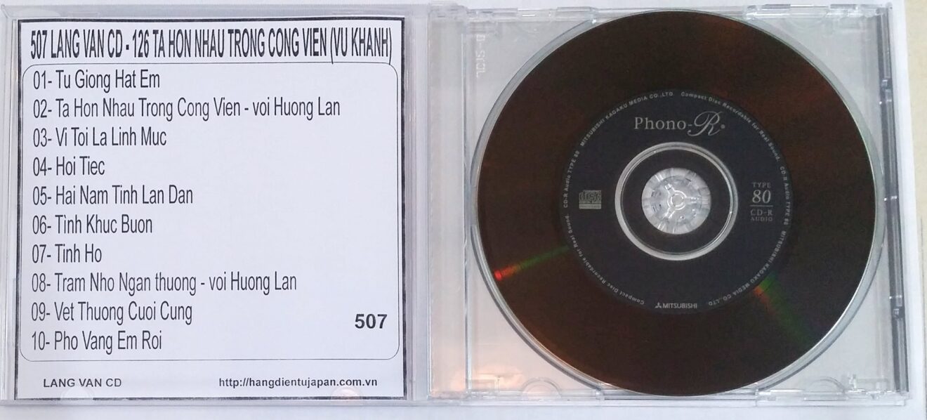 507 LANG VAN CD – 126 TA HON NHAU TRONG CONG VIEN (VU KHANH) – Hang ...
