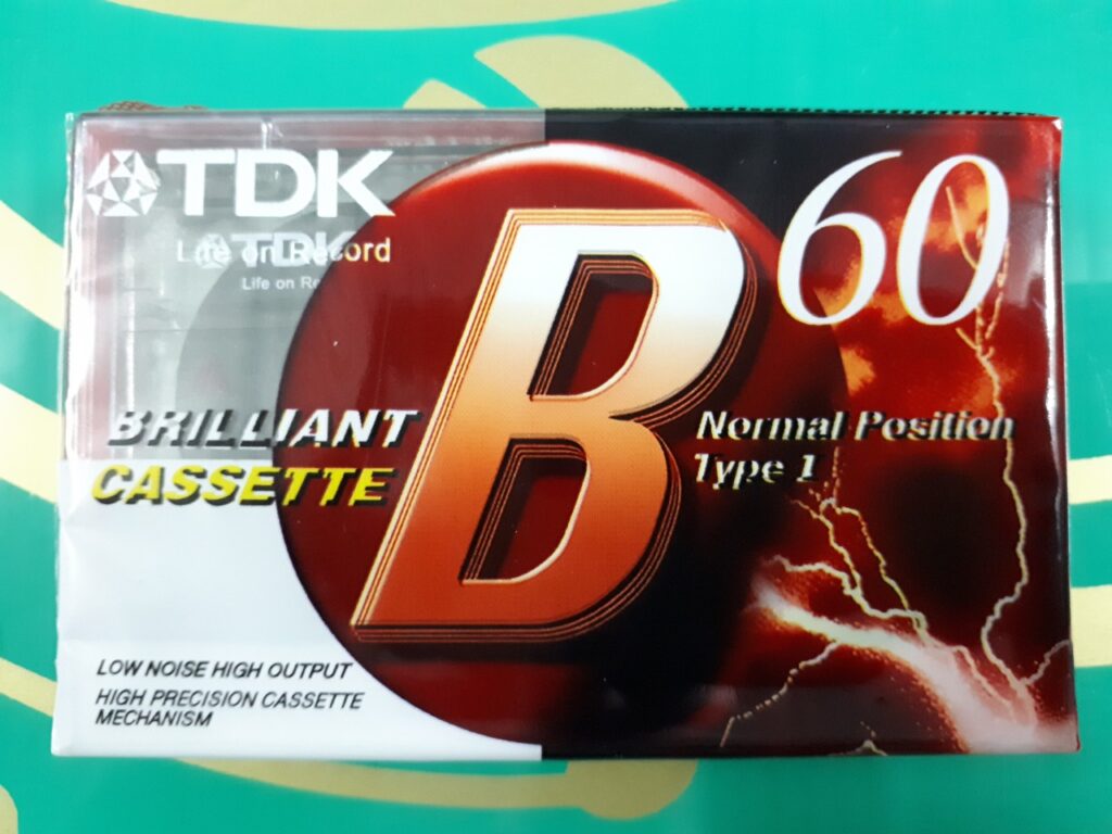 Băng Cassette TDK-B60 – Hang Dien Tu Japan
